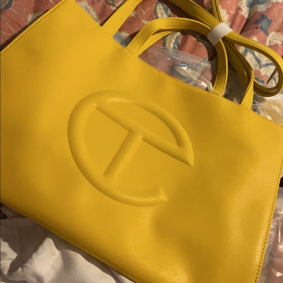 Telfar | Bags | Telfer Yellow Medium | Poshmark